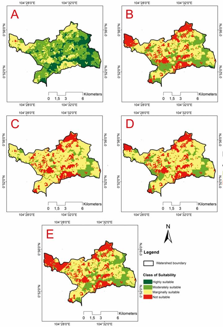 Spatial Analysis of Land Degradation Susceptibility and Alternative Plants for Its ...